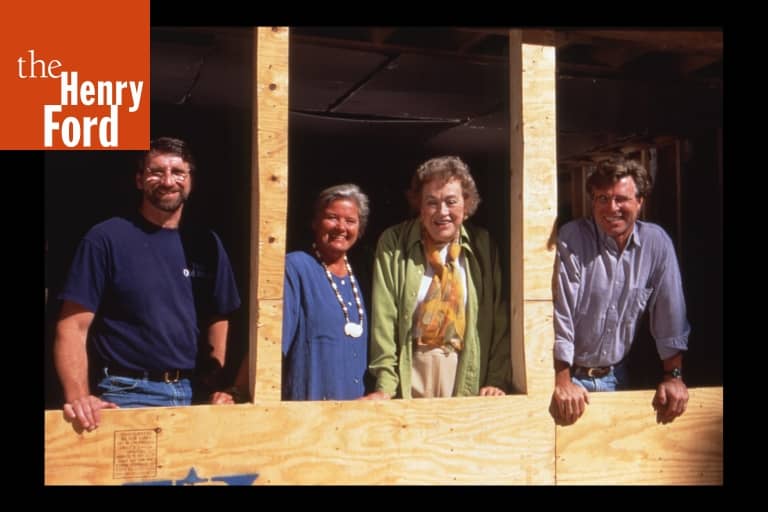 Norm Abram, Marian Morash, Julia Child, and Steve Thomas in Promotional ...