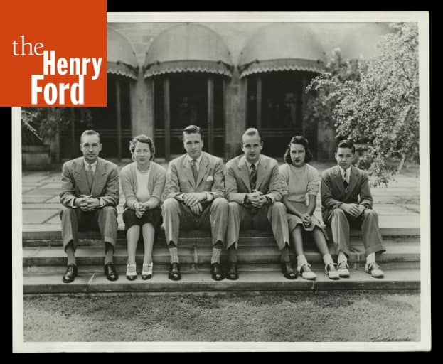 Edsel Ford and Eleanor Ford with Their Children, circa 1938 - The Henry ...