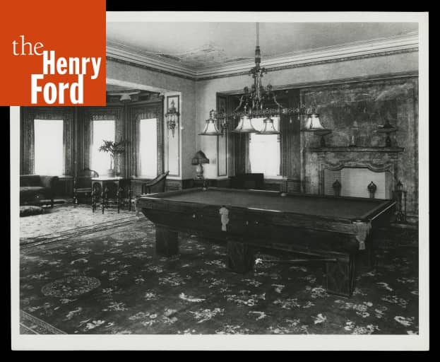 Interior View of Fair Lane, Home of Henry Ford, Dearborn, Michigan ...