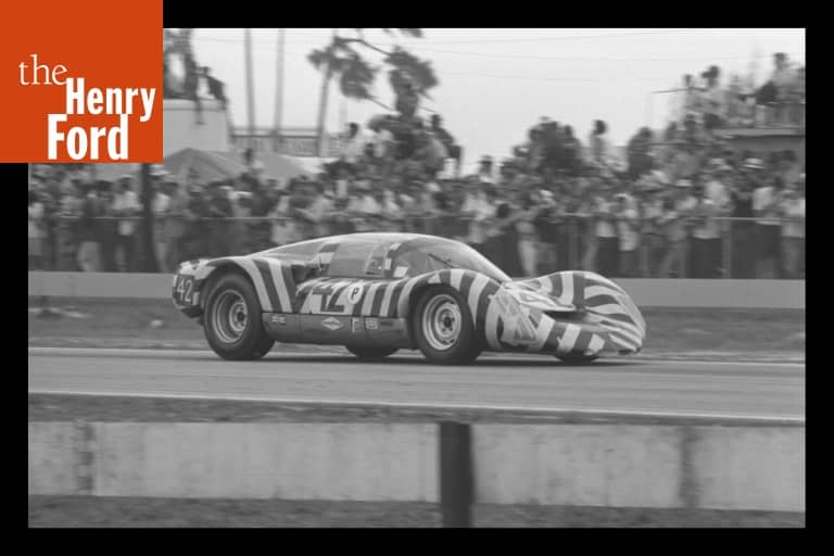 Porsche 906 E Driven by John Cannon and Ed Hugus in the Sebring 12 ...
