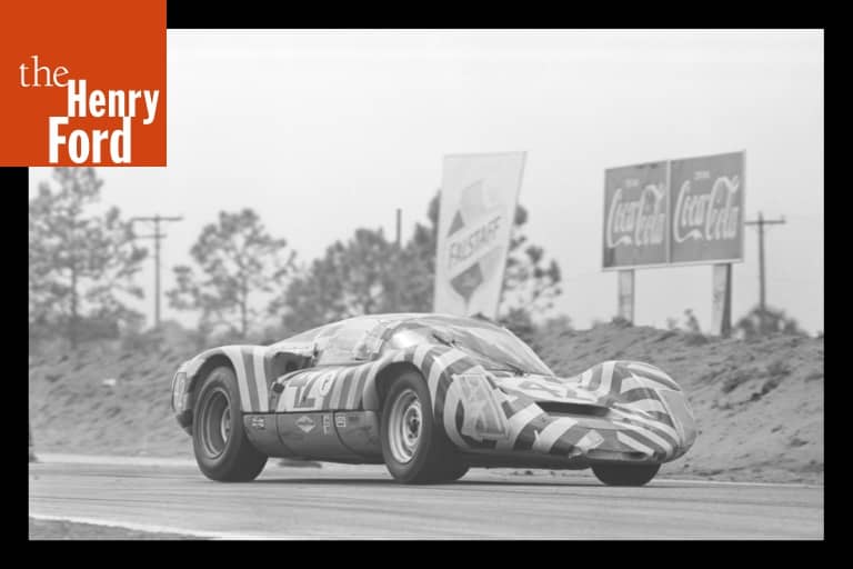 Porsche 906 E Driven by John Cannon and Ed Hugus in the Sebring 12 ...