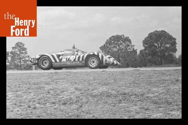 Porsche 906 E Driven by John Cannon and Ed Hugus in the Sebring 12 ...
