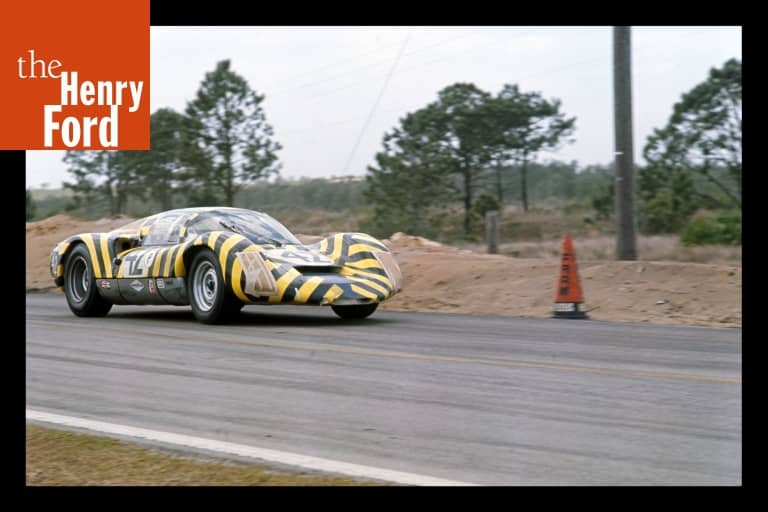 Porsche 906 E Driven by John Cannon and Ed Hugus in the Sebring 12 ...