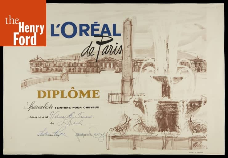 L'Oreal de Paris Diplome Specialiste Teinture Pour Cheveux Awarded to ...