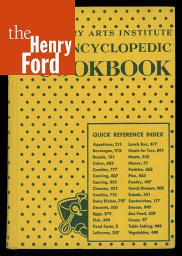 "Culinary Arts Institute Encyclopedic Cookbook," 1948 - The Henry Ford
