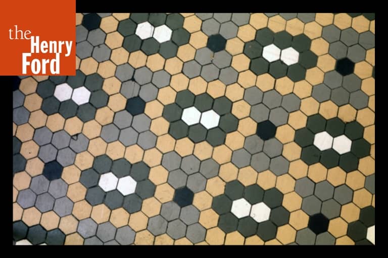 Floor Tile in Jimmy's Diner, Bloomfield, New Jersey - The Henry Ford
