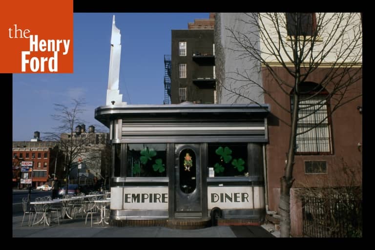 Empire Diner at 10th Ave. and West 22nd St., New York City, March 1992 ...