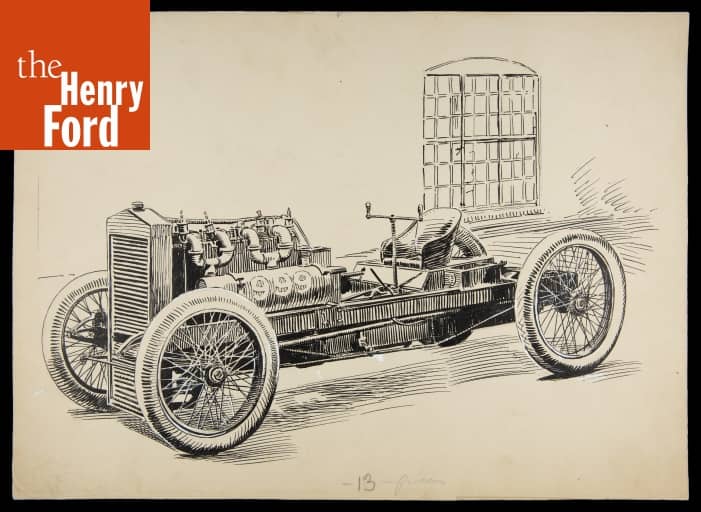 1902 Ford "999" Race Car in Henry Ford Museum, circa 1941 - The Henry Ford