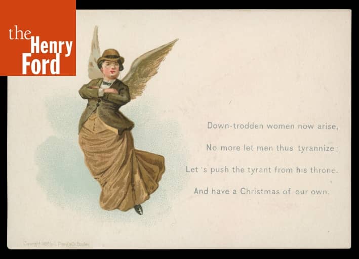 Have a Christmas of Our Own," 1886 - The Henry Ford