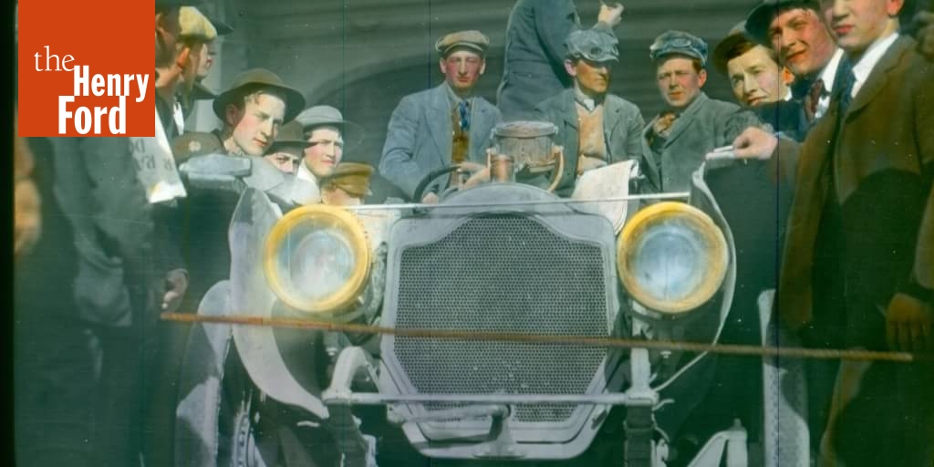 The Thomas Flyer and Team in Oakland or San Francisco, California, New ...