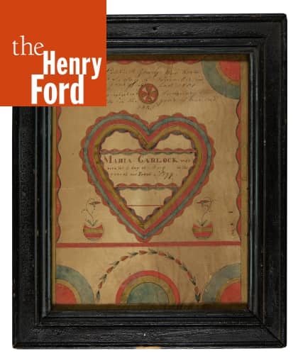 Birth Certificate for Maria Garlock, 1799-1823 - The Henry Ford