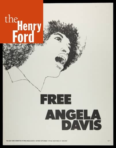 "Free Angela Davis," 1970 - The Henry Ford