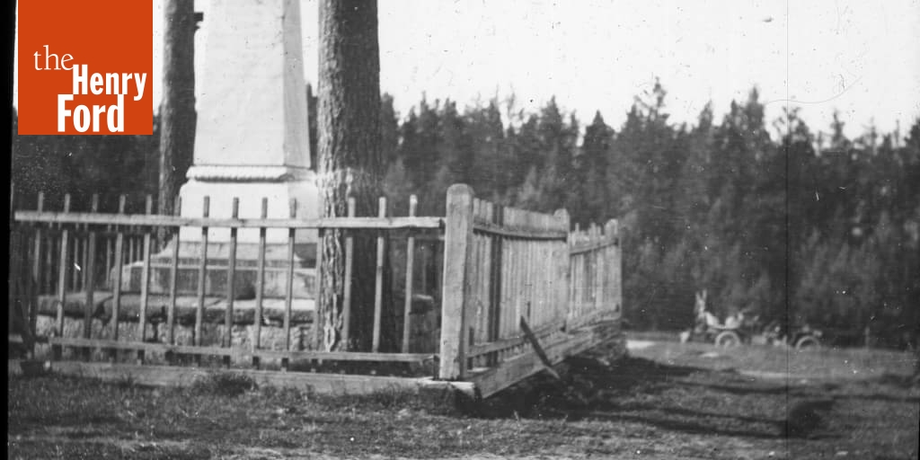 Thomas Flyer and Obelisk Marking Border Between Asia and Europe, New ...