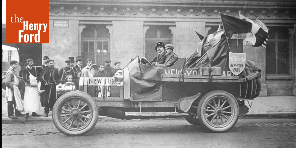 Giulion Sirtori and Team in Italian Zust Automobile at Port Maillot ...
