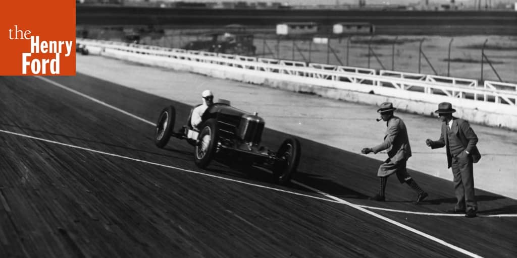 Leon Duray Being Timed at Culver City Speedway, California, 1927 - The ...