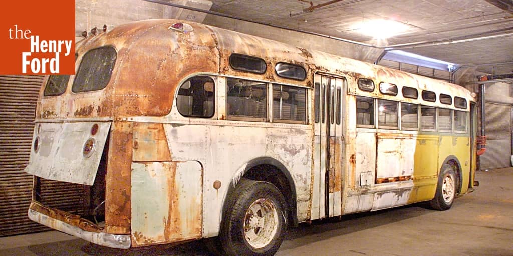 Rosa Parks Bus before Restoration, March 2002 - The Henry Ford