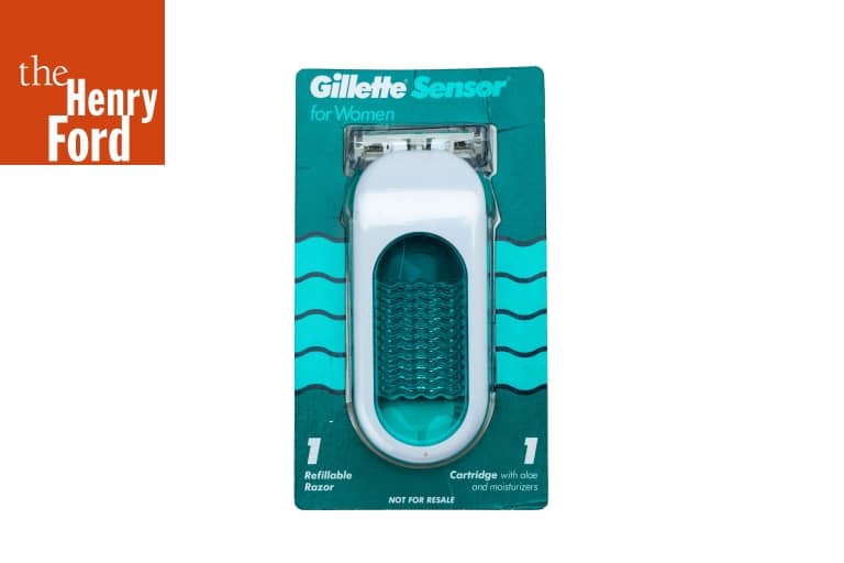 Gillette "Sensor for Women" Razor, 1992 - The Henry Ford