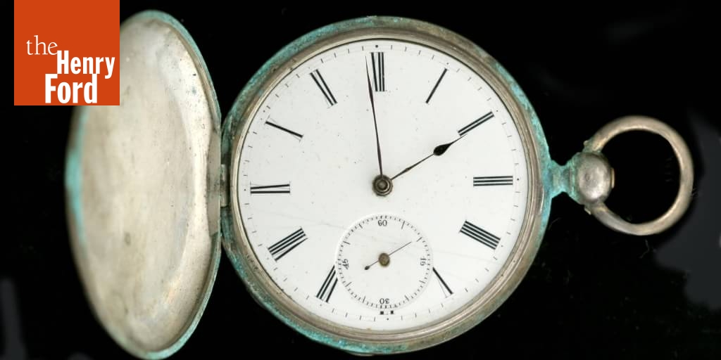 Pocket Watch, 1840-1860, Carried by Civil War Sergeant James C ...