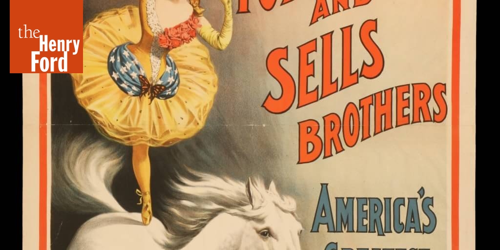 Circus Poster, Adam Forepaugh and Sells Brothers Circus: America's ...