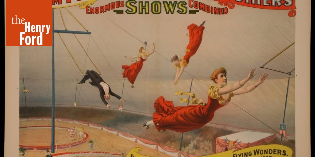 Circus Poster, Adam Forepaugh & Sells Brothers Circus Present the ...