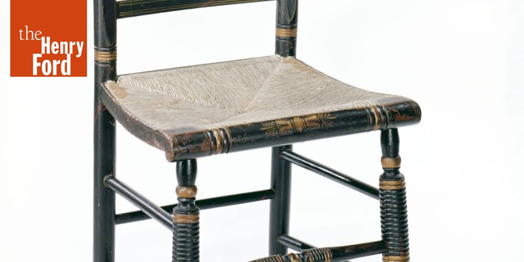 Side Chair, Created by Lambert Hitchcock, 1825-1835 - The Henry Ford