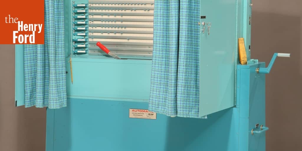 Gear and Lever Voting Machine, 1978 - The Henry Ford