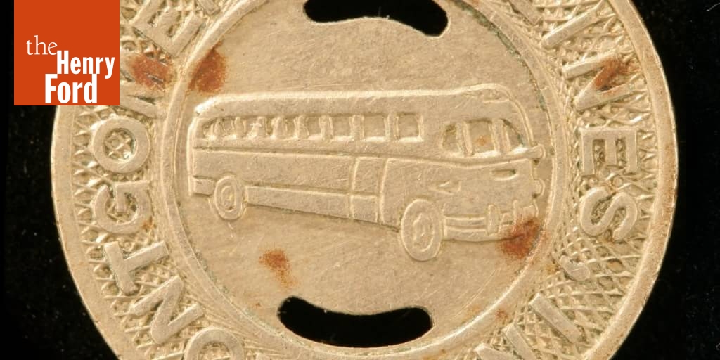 Transportation Token, Montgomery City Bus Lines, circa 1955 - The Henry ...