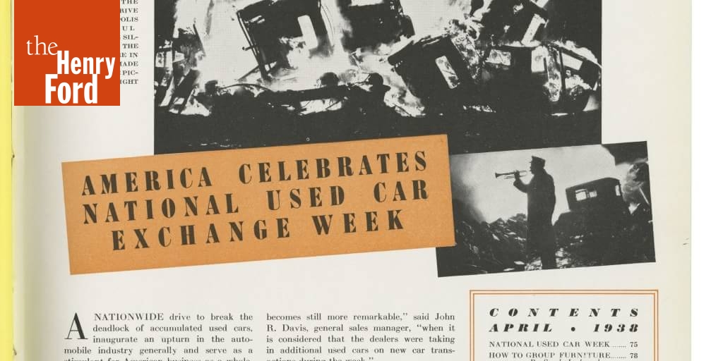 Bound Volume, "Ford News," January-December 1938 - The Henry Ford