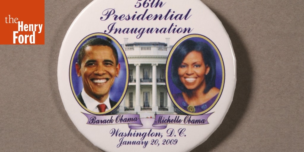 56th Presidential Inauguration Button, 2009 - The Henry Ford