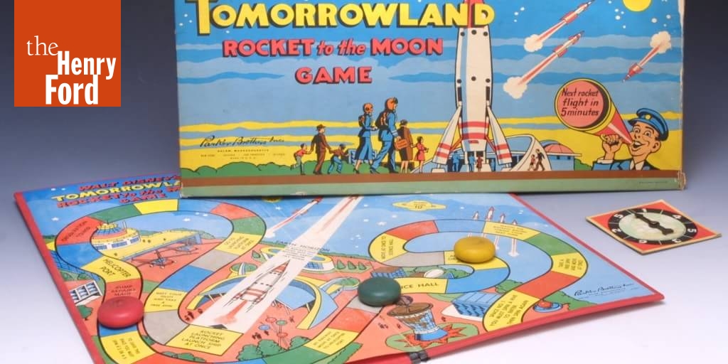 Walt Disney's Tomorrowland Rocket to the Moon Game, 1956 - The Henry Ford