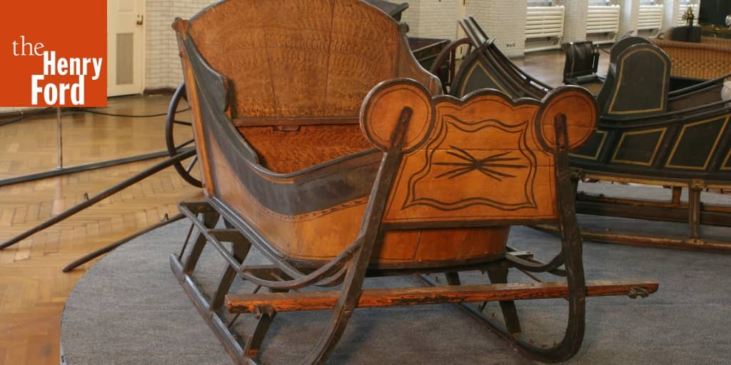 Cutter Sleigh, circa 1830 - The Henry Ford