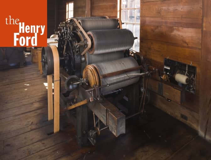 Carding Machine, 1850-1880 - The Henry Ford