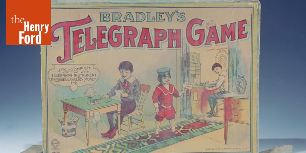 Bradley's Telegraph Game, circa 1900 - The Henry Ford