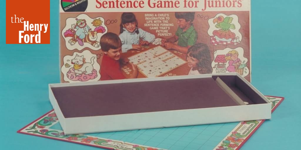 Scrabble: Sentence Game for Juniors, 1983 - The Henry Ford