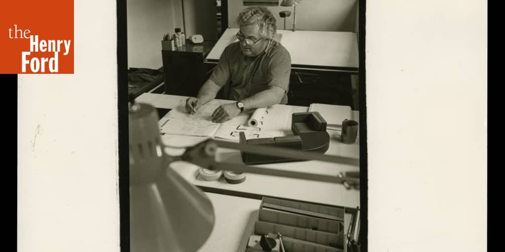 Bill Stumpf at His Drawing Table - The Henry Ford