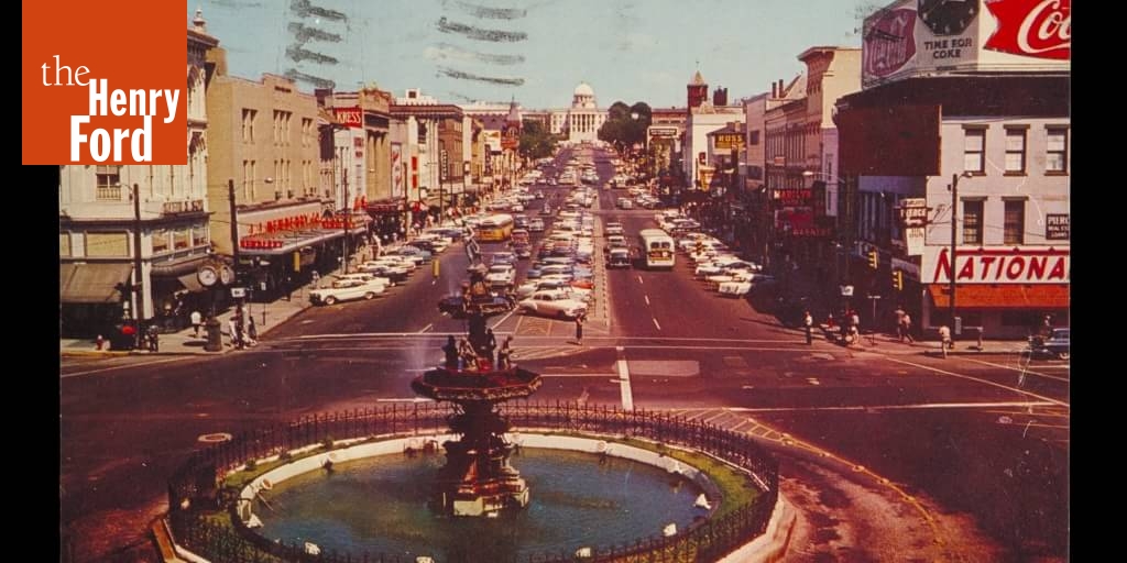 Postcard, Downtown Montgomery, Alabama, 1958-1965 - The Henry Ford