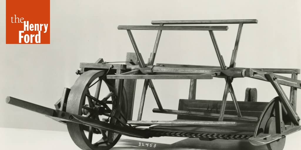 Model of Reaper, circa 1870 - The Henry Ford