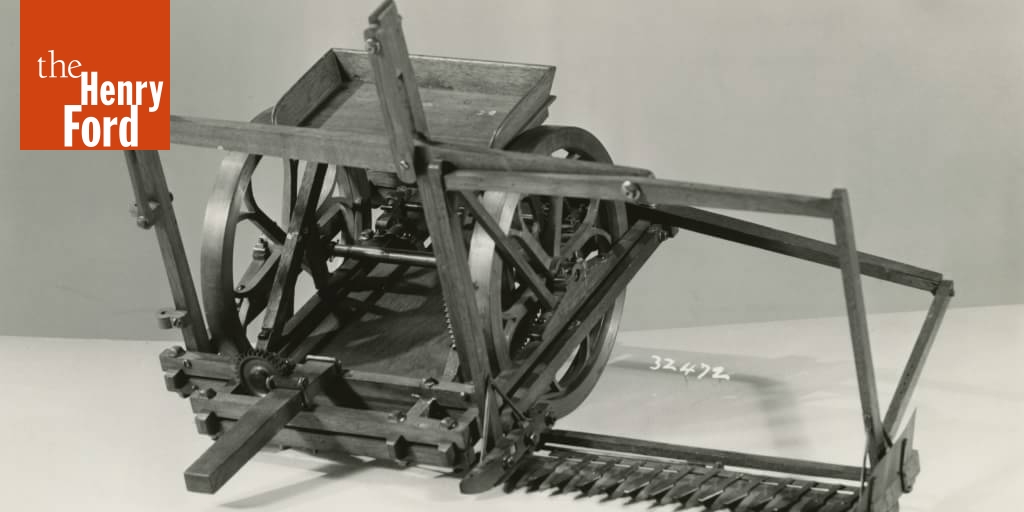 Model of Mowing Machine, circa 1867, Used in Patent Infringement Case ...