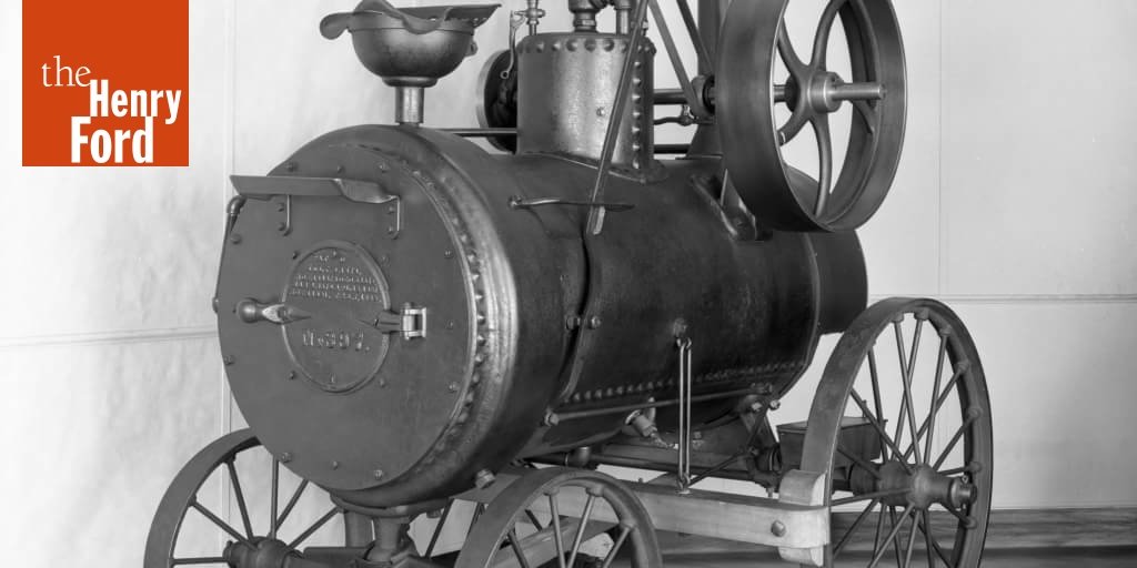 Huber Portable Steam Engine, 1882 - The Henry Ford