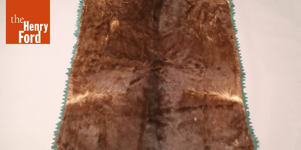 Bear Hide Lap Robe, 1895-1925 - The Henry Ford