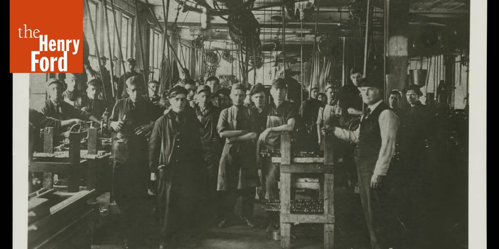 Crankshaft Department, Ford Motor Company Bellevue Avenue Plant ...