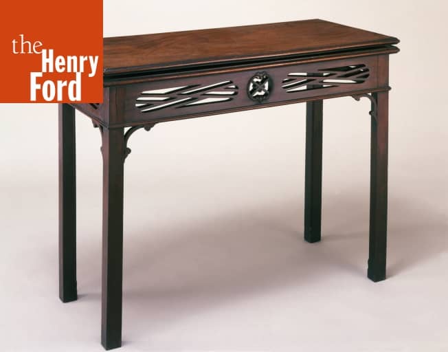 Card Table, 1765-1790 - The Henry Ford