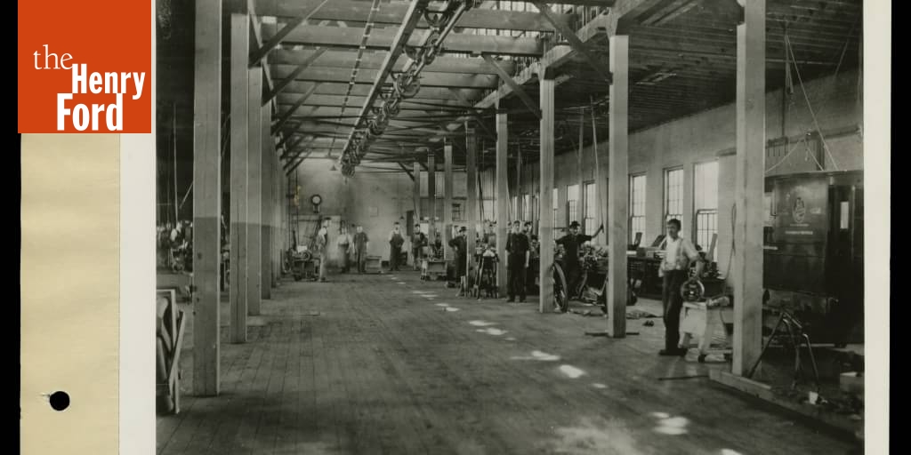 Interior of Detroit Automobile Company, circa 1900 - The Henry Ford