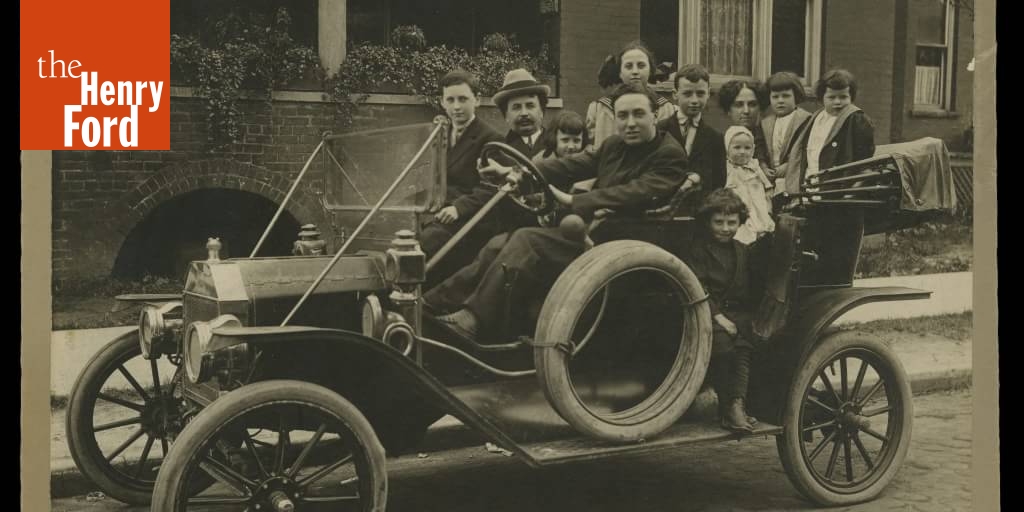 Dr. David O'Donnell and His Family in a 1911 Ford Model T - The Henry Ford