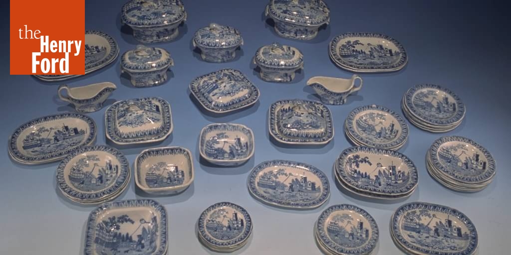 Toy Dinner Service Set, 1820-1830 - The Henry Ford