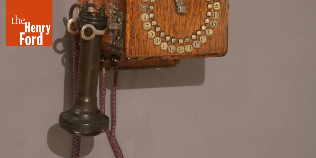 Wall Telephone, 1896 - The Henry Ford