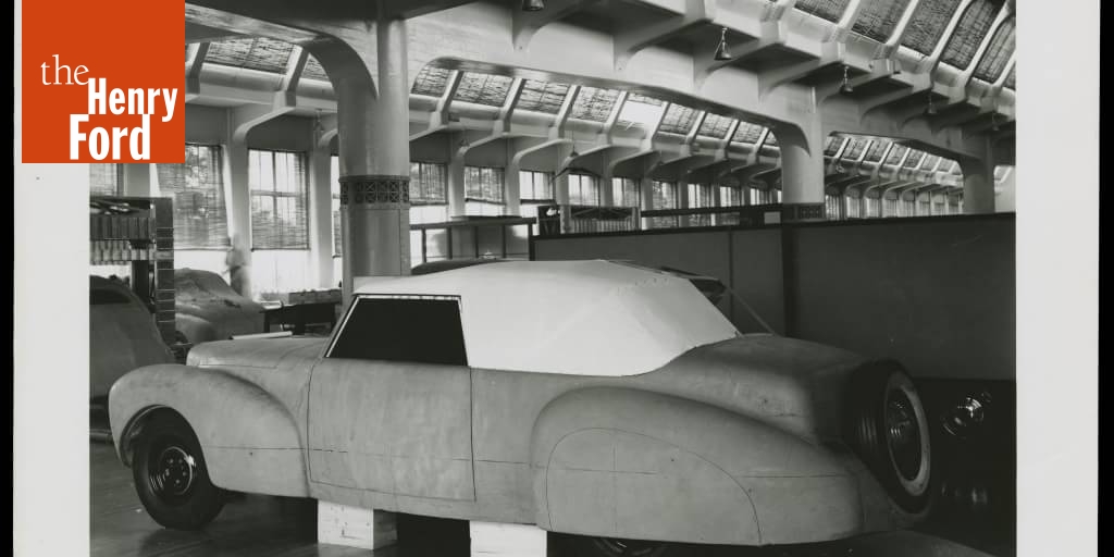 Clay Model for Prototype 1940 Lincoln Continental Automobile, Ford ...