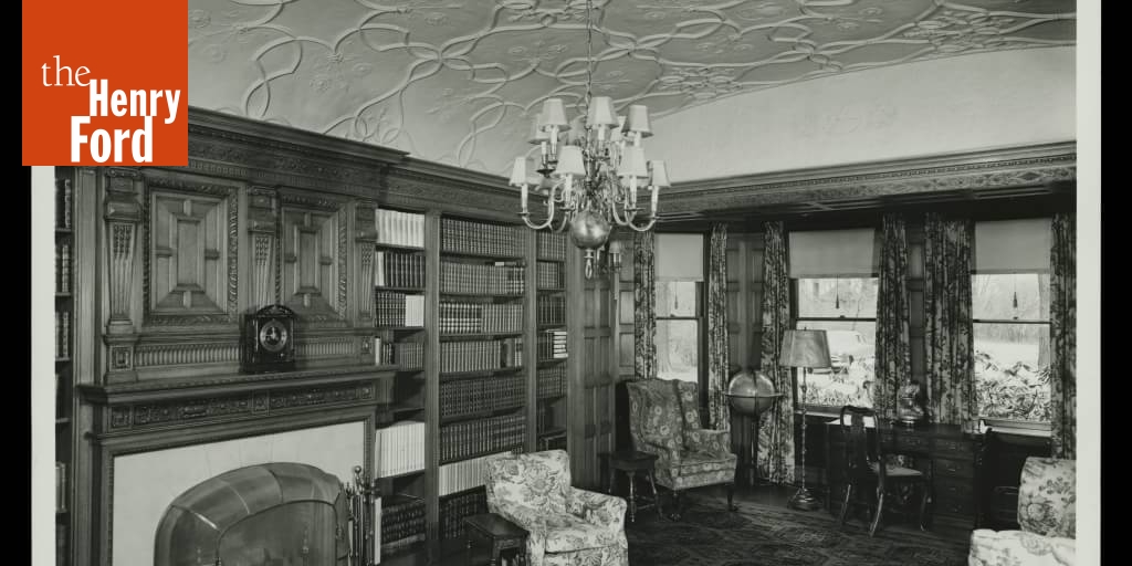 Interior of Fair Lane, Dearborn, Michigan, 1951 - The Henry Ford