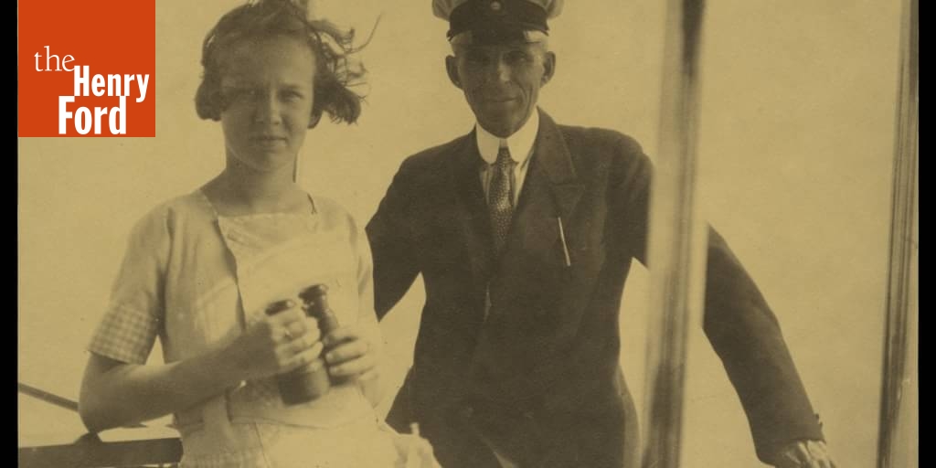 Violet Raymond and Henry Ford on Board the Yacht Sialia, 1922 - The ...