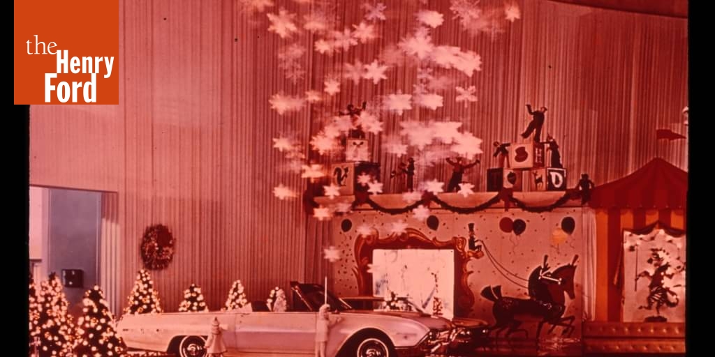 Ford Thunderbird Display Inside the Ford Rotunda Building, Dearborn ...